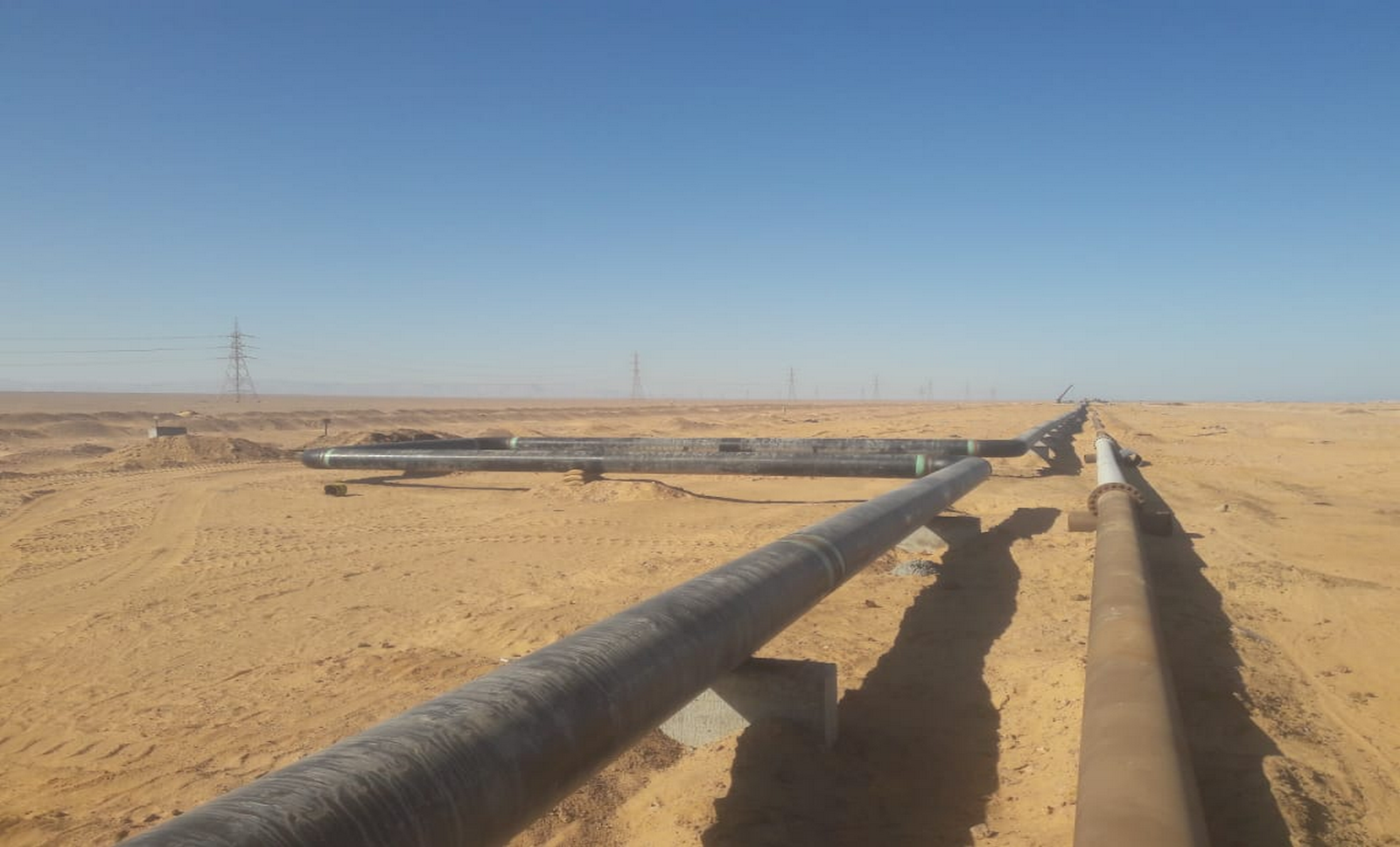 Oil Pipeline for GPC. The General Petroleum Company